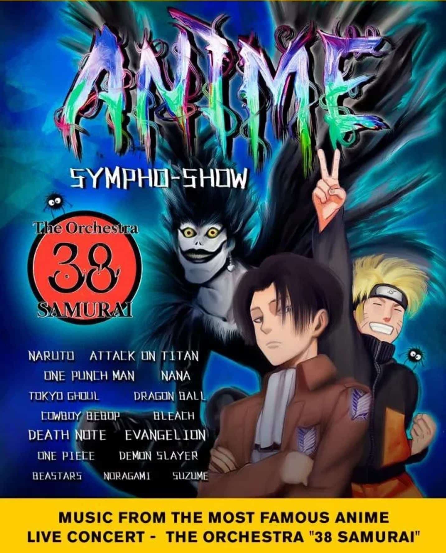Un voyage symphonique unique : Découvrez le 38 Samurai Anime Sympho-Show