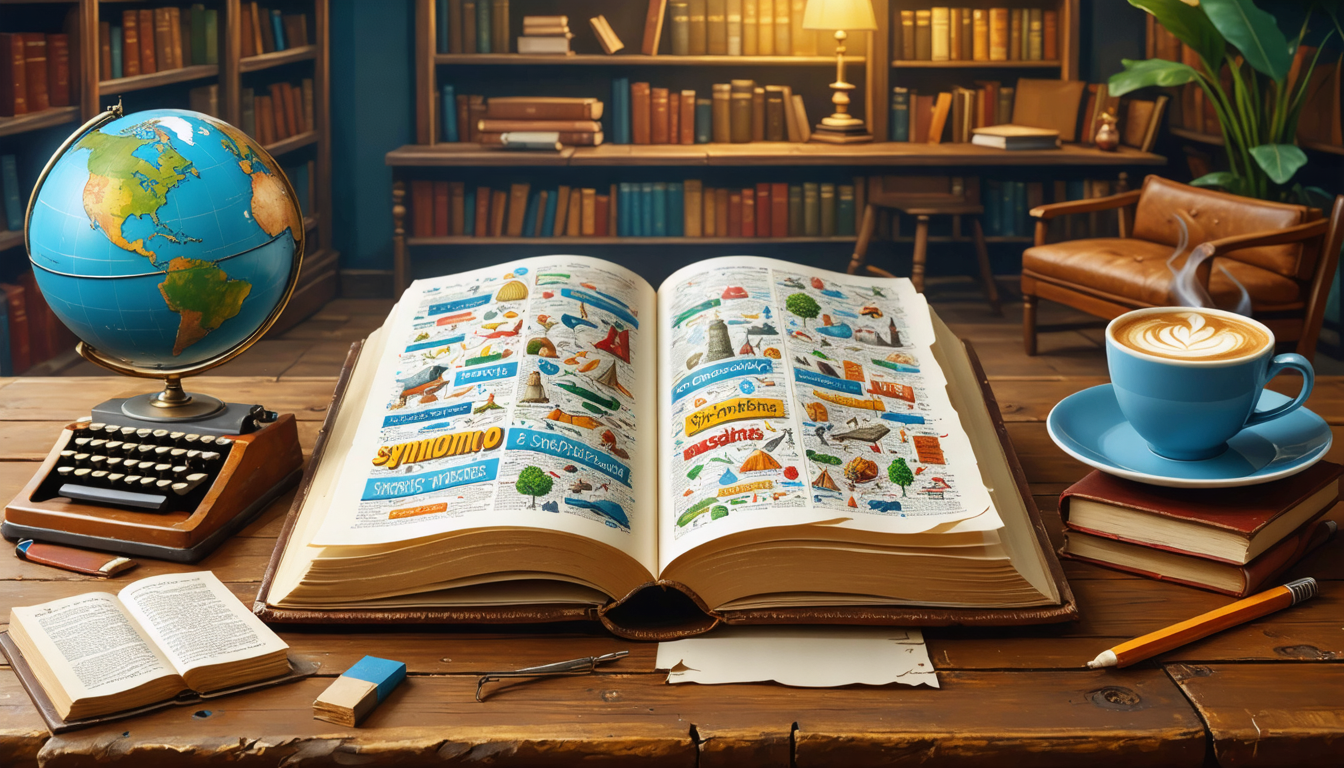 Synonymo : un dictionnaire de synonymes pour enrichir votre vocabulaire